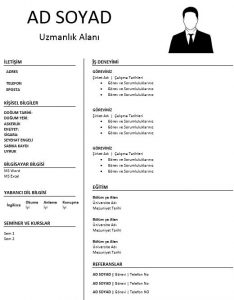 Word CV Hazırlama | 6+ Ücretsiz Şablon İndir 2022